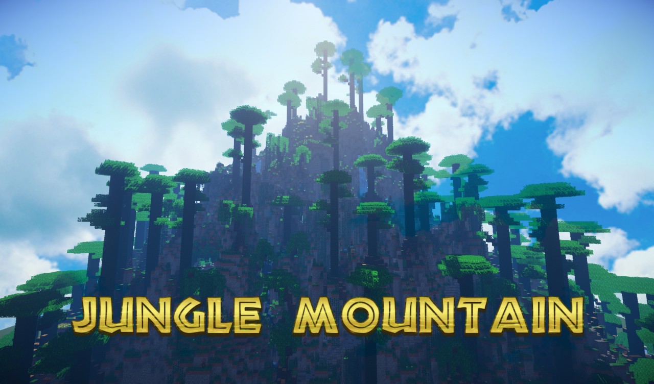 Jungle Mountain Minecraft Map