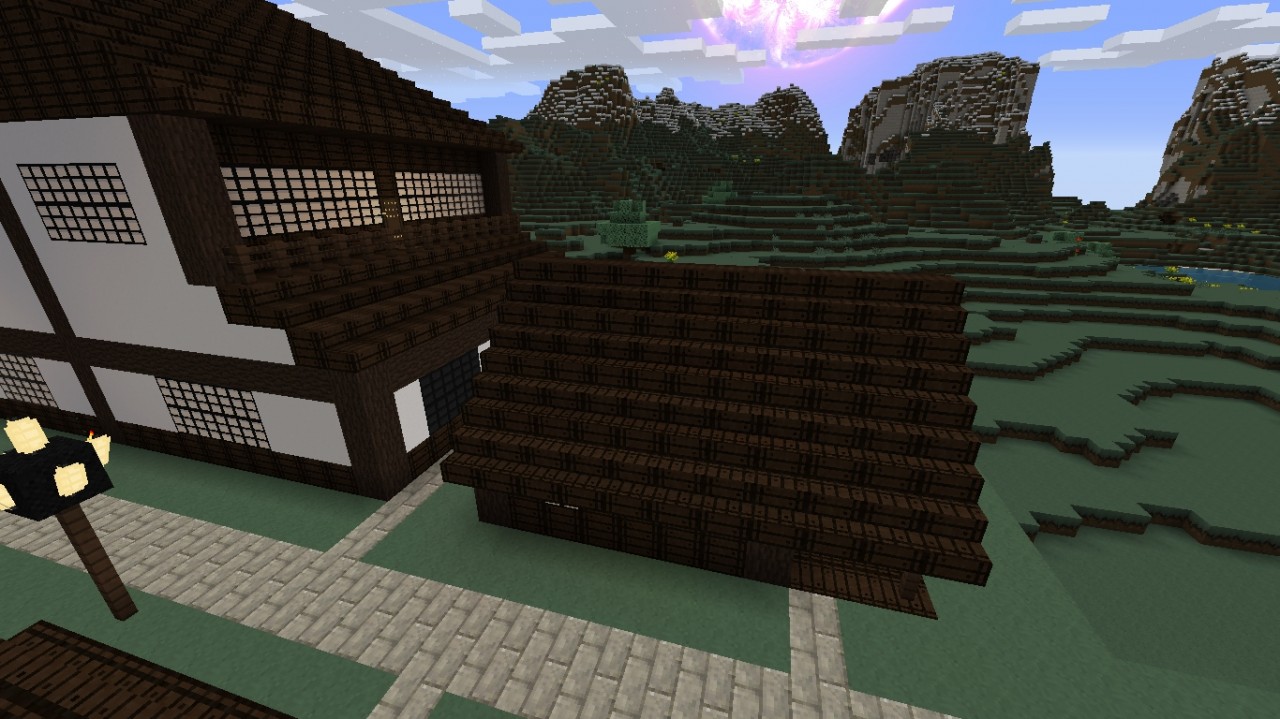 Japanese Village Minecraft Map