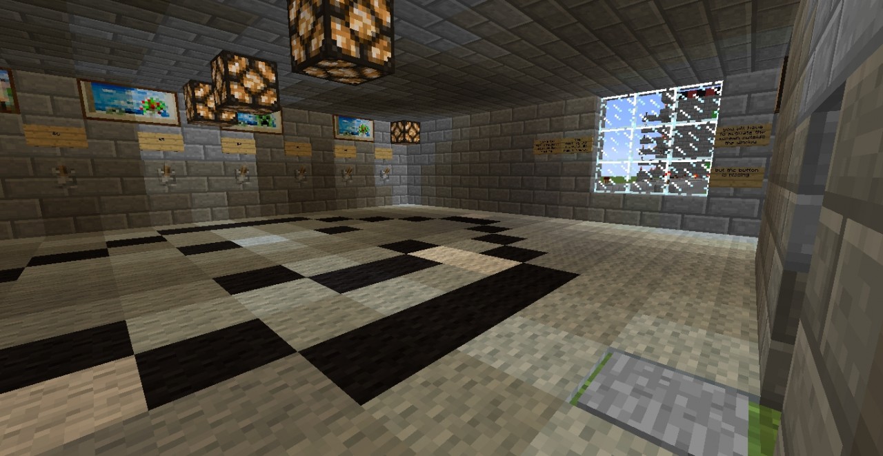 the crazy puzzle Minecraft Map