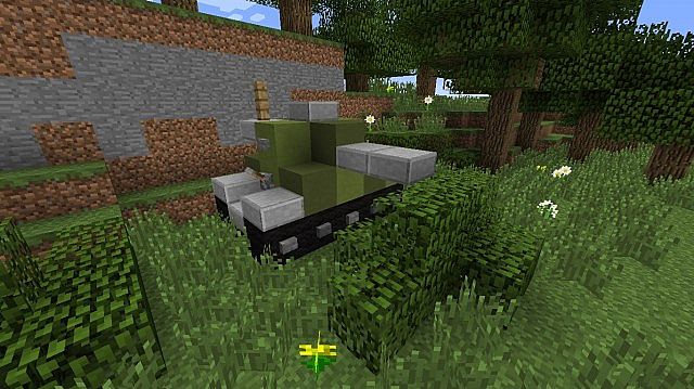 Tanks- M4 Sherman Minecraft Map