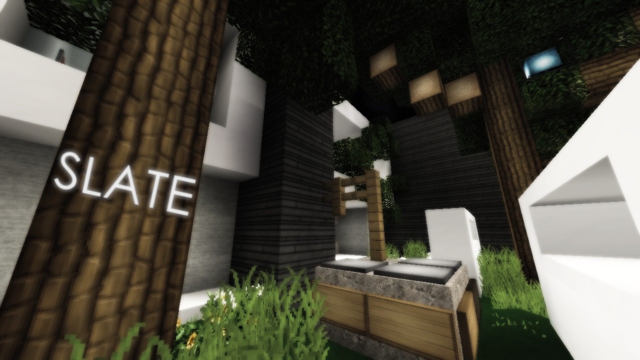 Slate - Modern concept house Minecraft Map