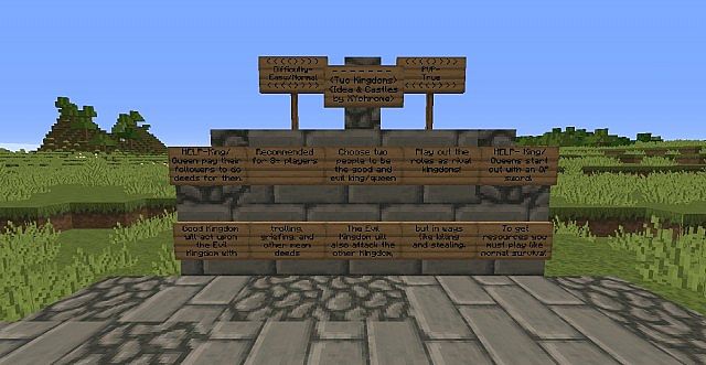 Two Kingdoms [Competetive Team Survival Adventure] Minecraft Map