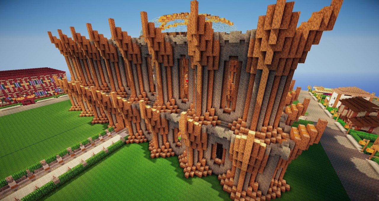 Massive Medieval Spawn [Download] Minecraft Map