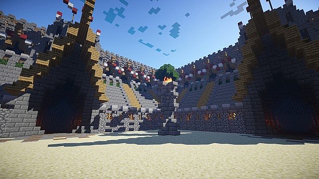 Medieval Arena Minecraft Map