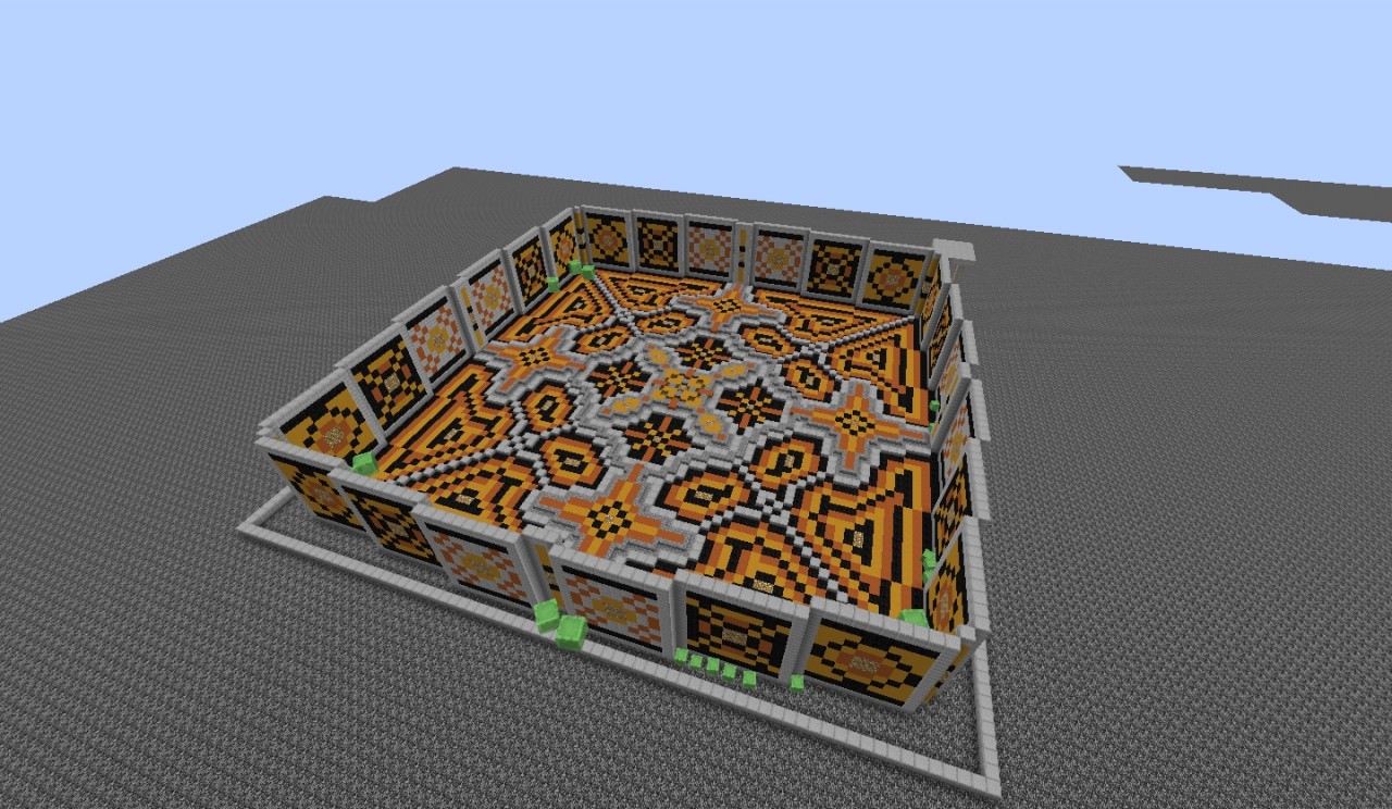 Colorful Spawn - 2 Floors - Made By 101TheKings Minecraft Map