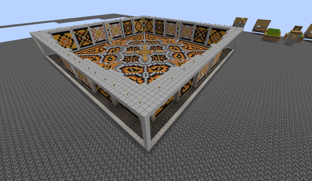 Colorful Spawn - 2 Floors - Made By 101TheKings Minecraft Map