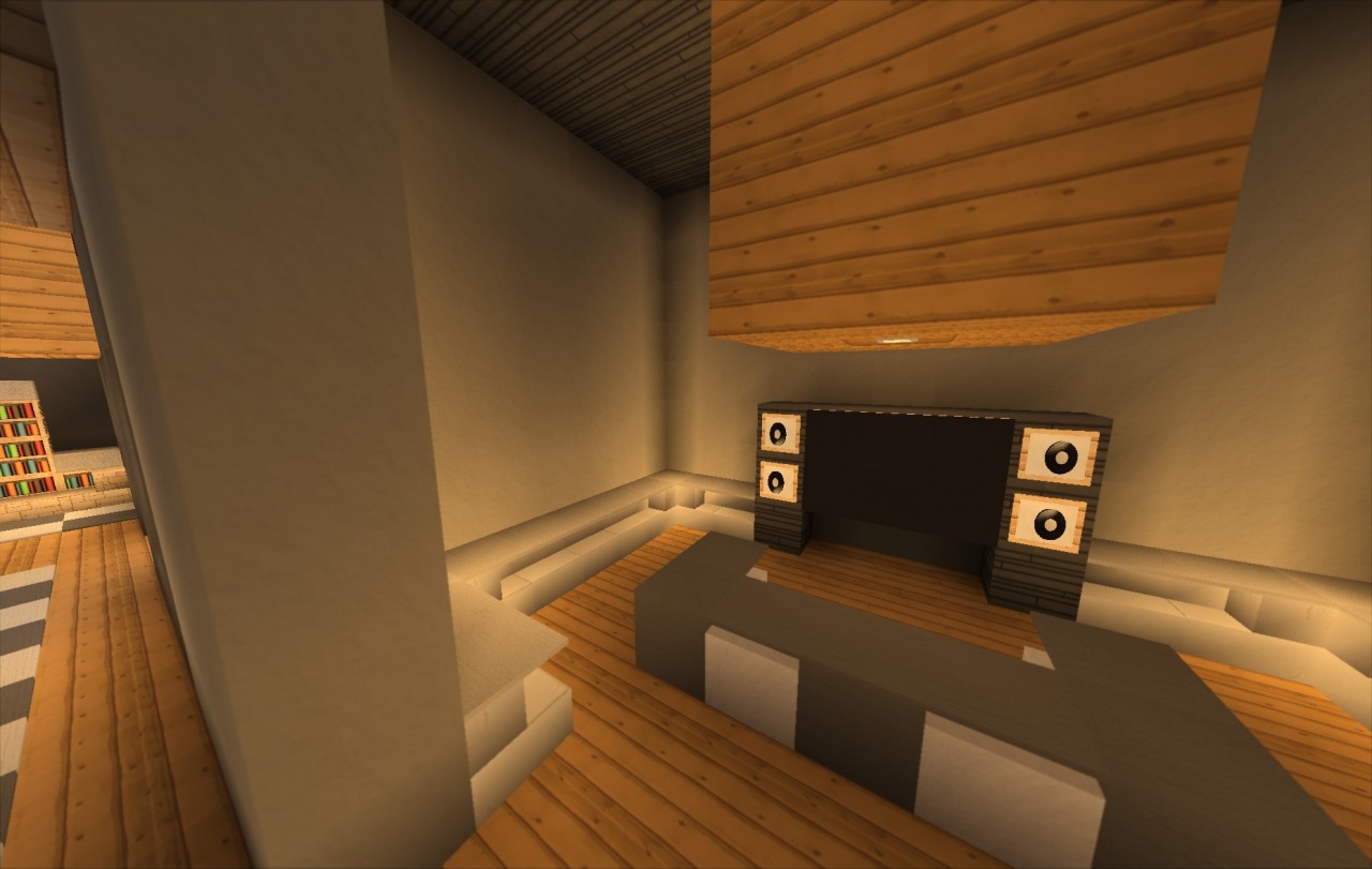 Modern Seaside House Minecraft Map