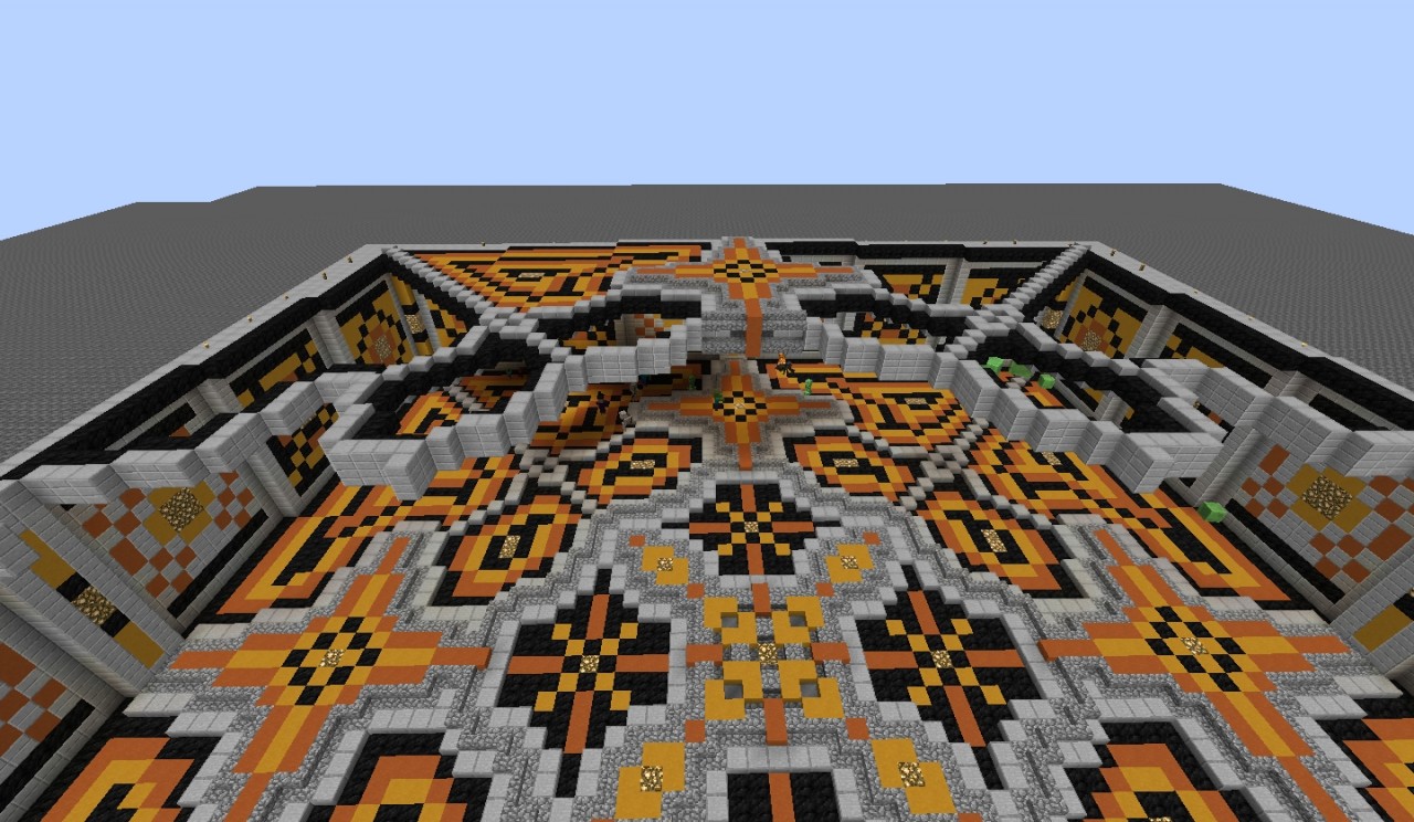 Colorful Spawn - 2 Floors - Made By 101TheKings Minecraft Map