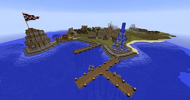 Arcadia Village Minecraft Map