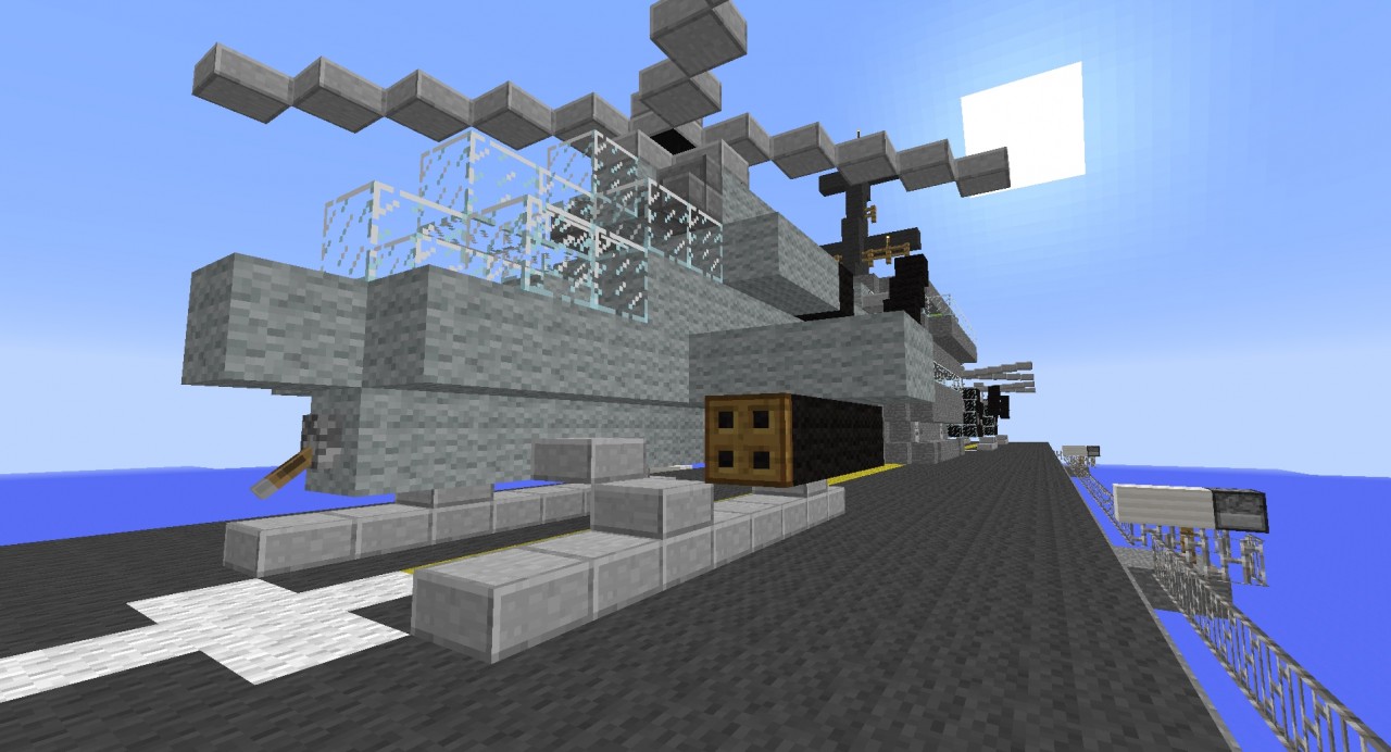 Amphibious Assault Ship (Fictional; Medium) Minecraft Map