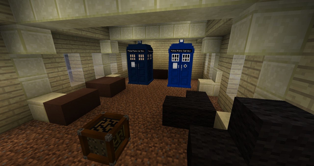 My Tardis V2 update 4.0 The final update Minecraft Map