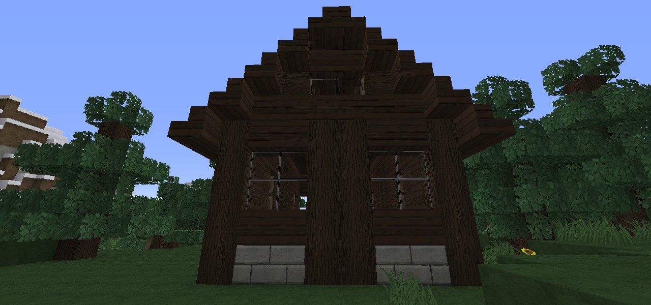 Simple Cabin Minecraft Map