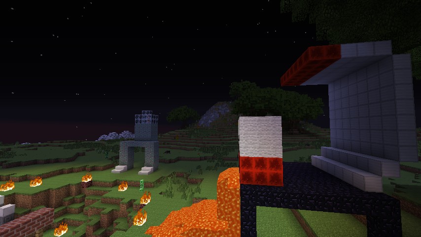 The day Aliens took over the floating island (Contest Entery) Minecraft Map