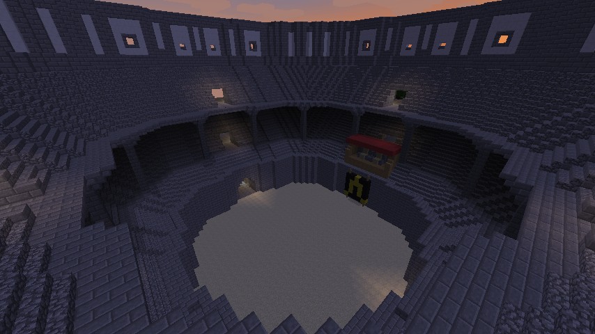 Gladiator pvp arena Minecraft Map