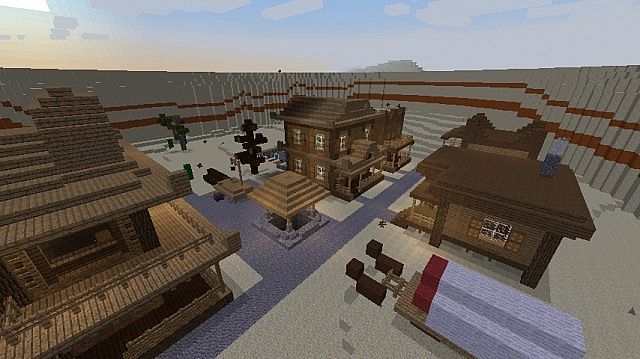 MobArena - Western Minecraft Map
