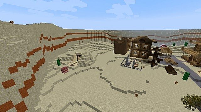 MobArena - Western Minecraft Map