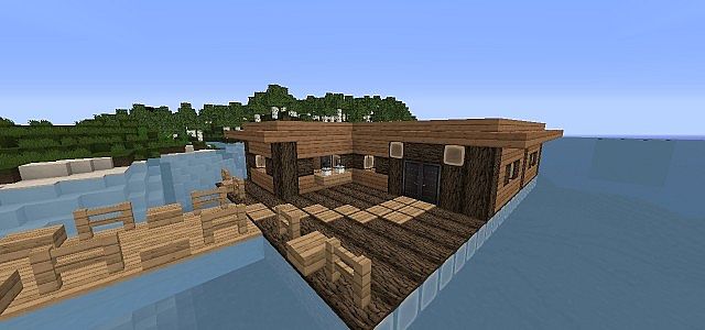 Boat House Minecraft Map