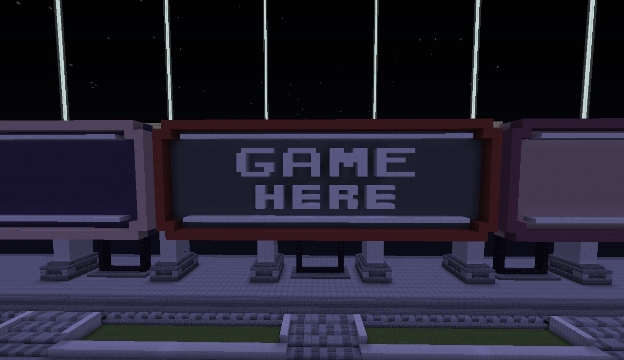 A Server Hub For Multi-player Servers! Minecraft Map