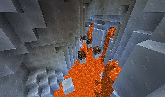 Ice-Jump v0.1 BETA ! Minecraft Map