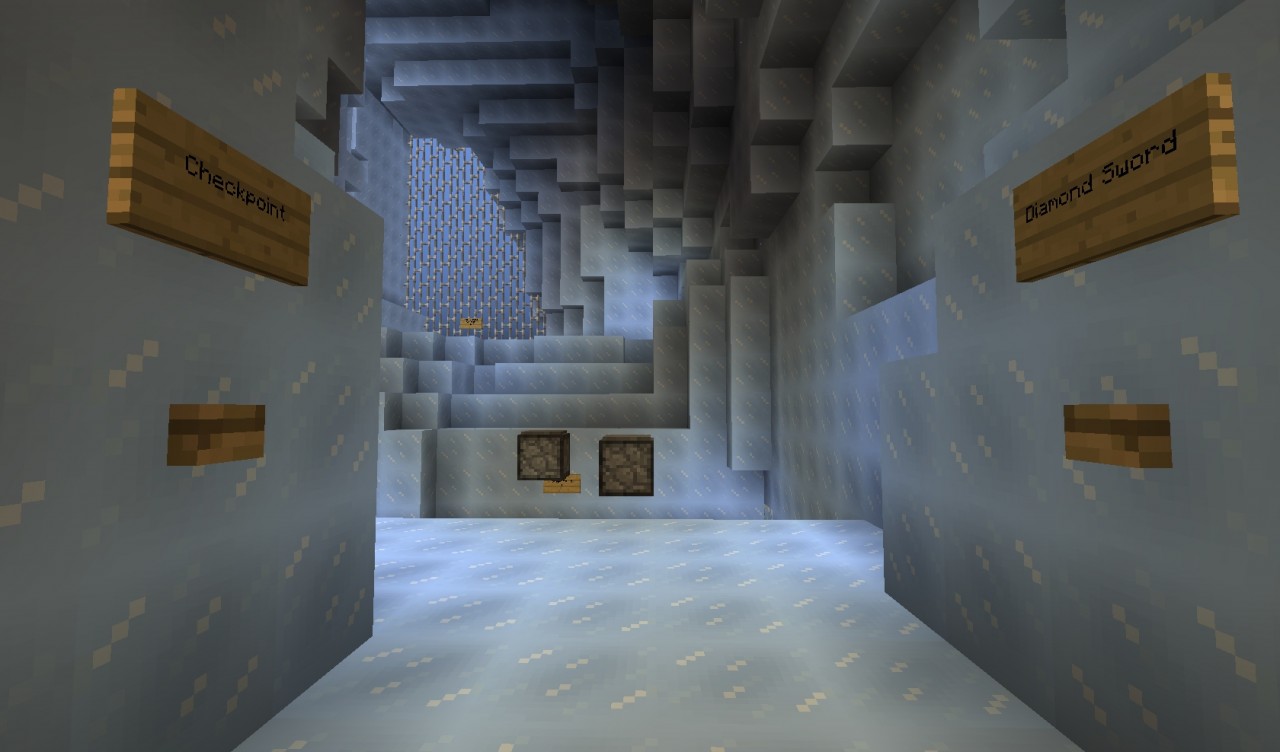 Ice-Jump v0.1 BETA ! Minecraft Map