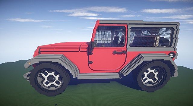 Jeep Wrangler Minecraft Map