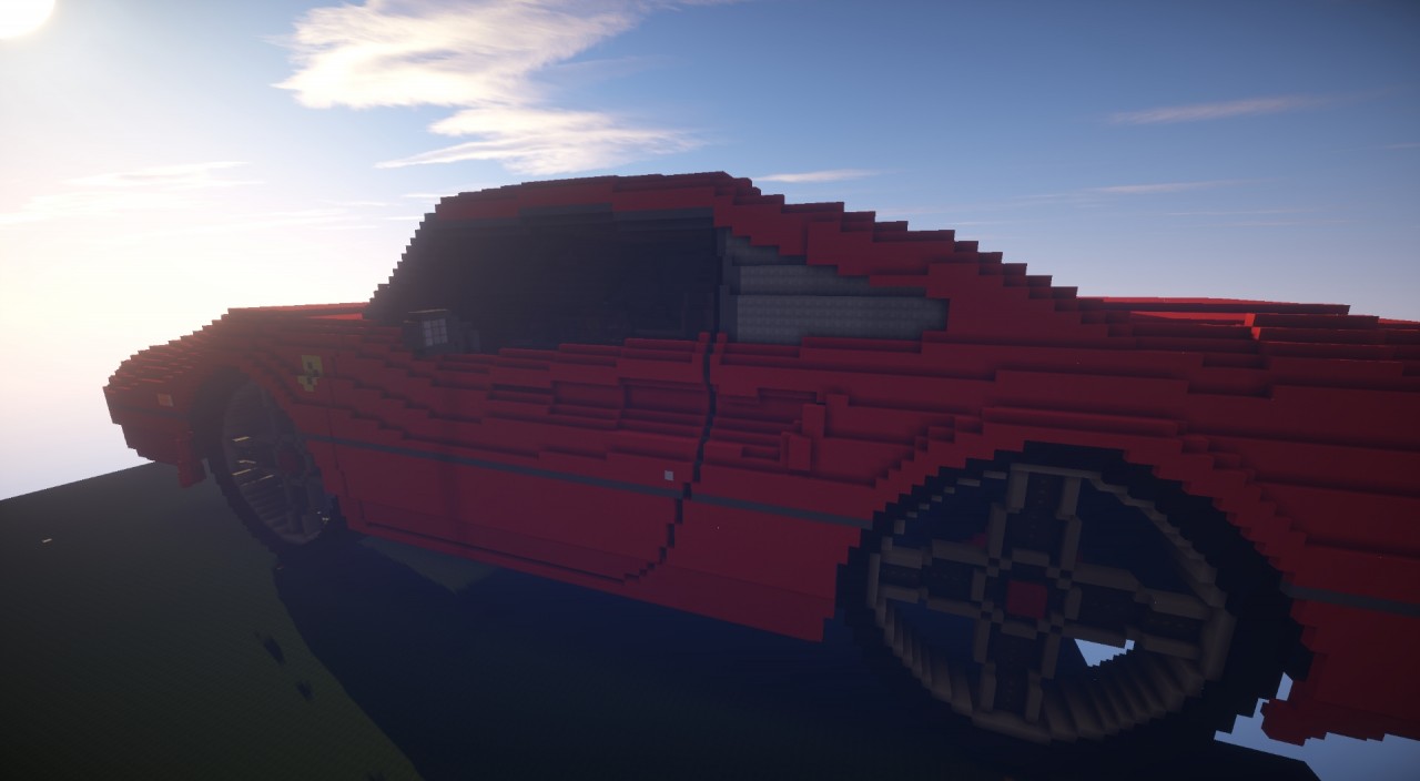 Ferrari F308 gt Minecraft Map