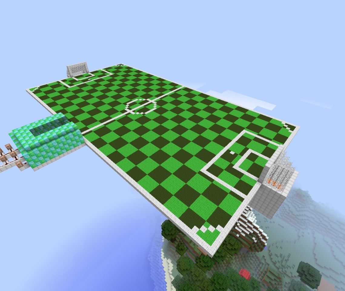 Soccer Mini-Game Minecraft Map