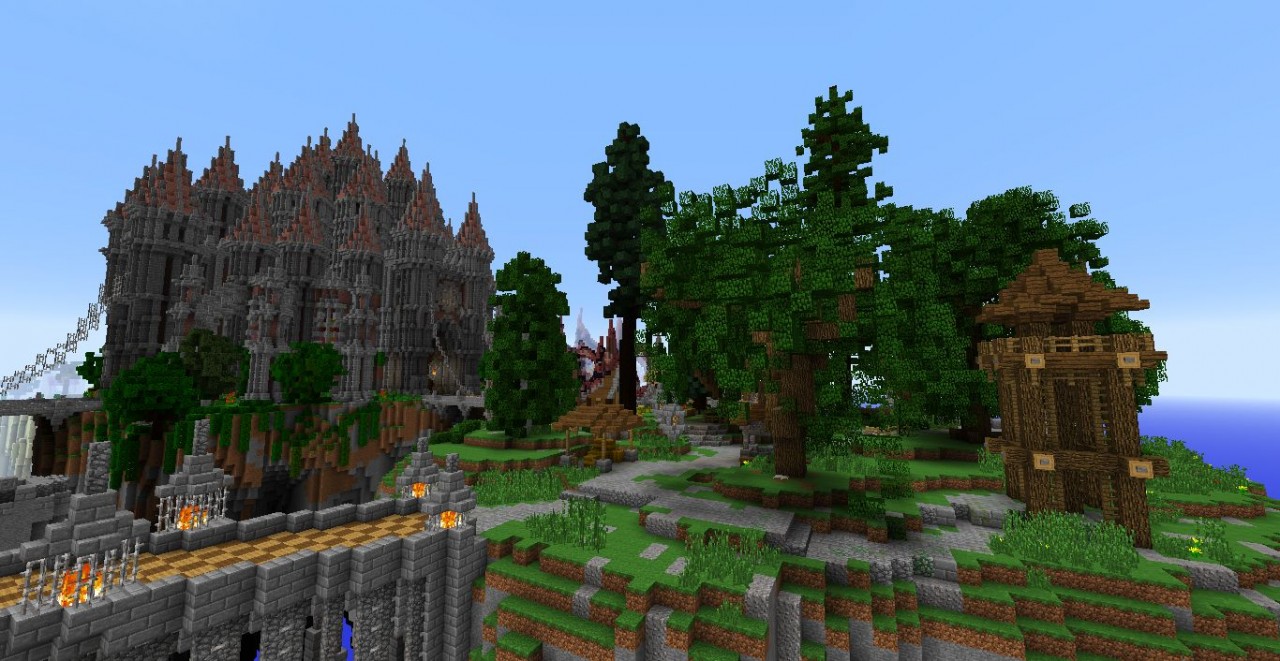 MCLobby PVP Spawn Minecraft Map