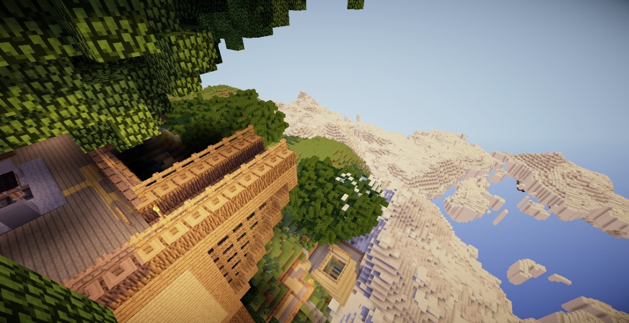 EVM Tree House (Head into the clouds contest) Minecraft Map