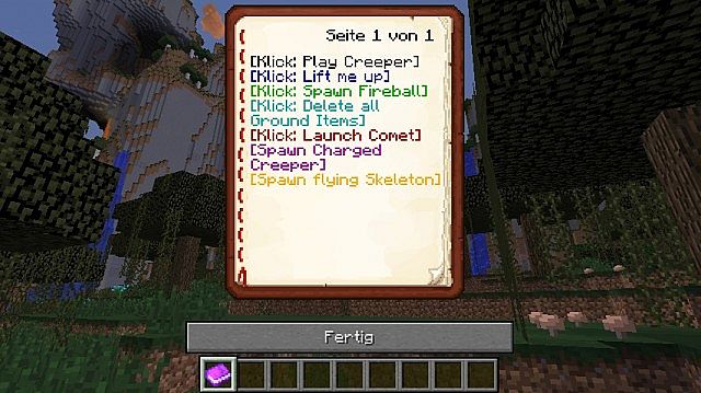 SkillBook V1.0 | Select skills in a Book in any Map you want! Minecraft Map