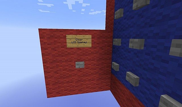 Working LCD Display - Download! Minecraft Map