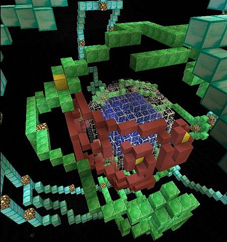 Pokemon X/Y Anister City Psychic Gym Minecraft Project