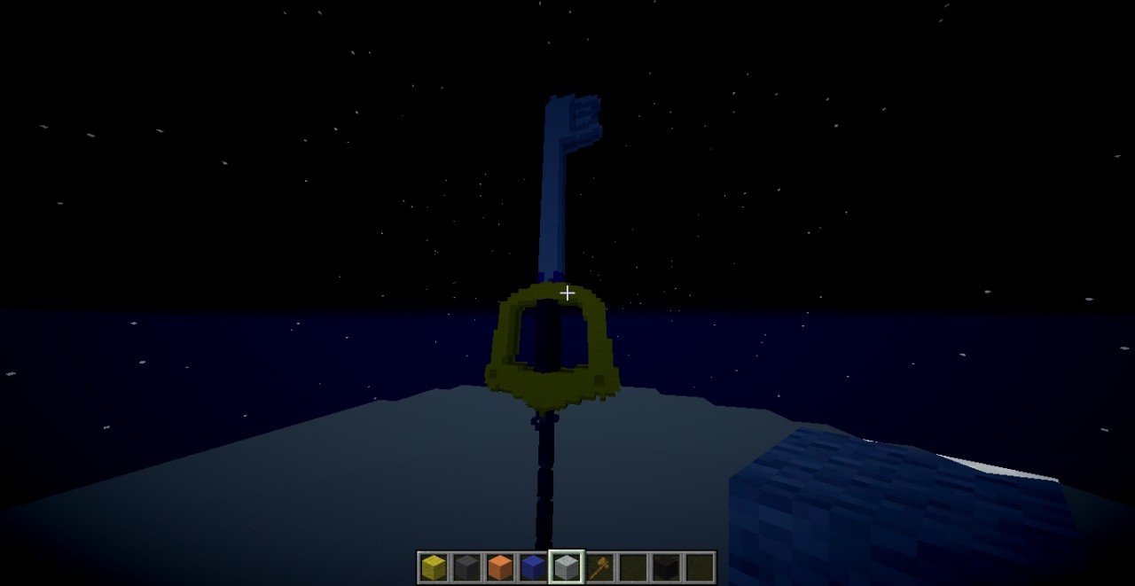 Kingdom Hearts Kingdom Keyblade 3D Art/Build [Original] Minecraft Map