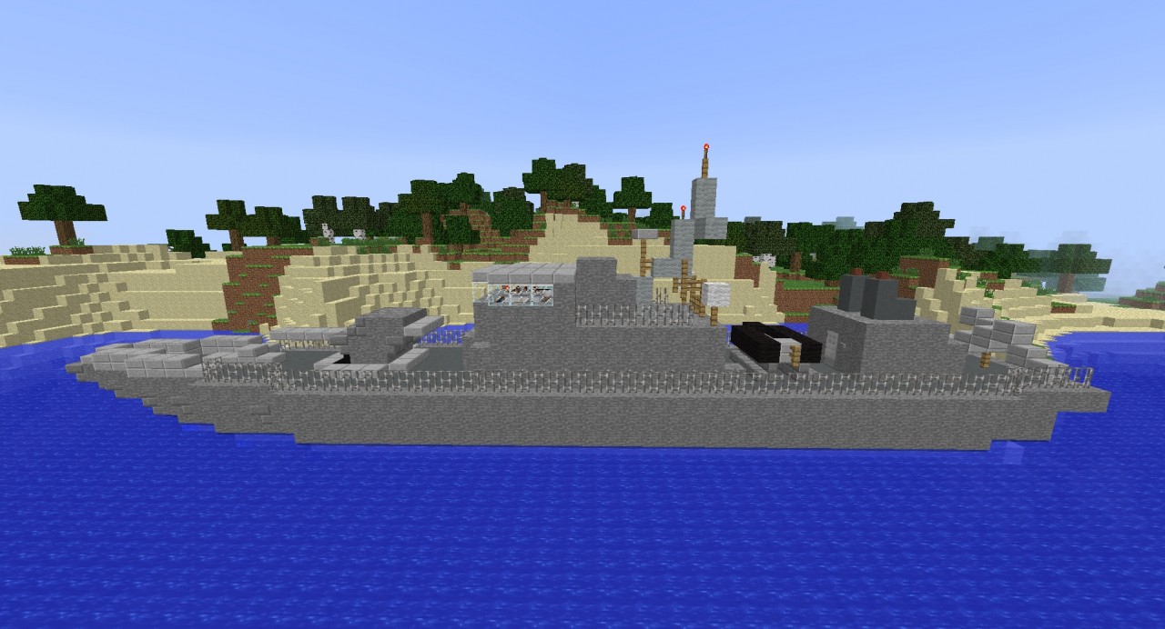 Hayabusa Class Missile Boat (Japan) Minecraft Map