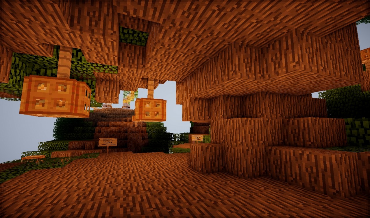 Libyr: The eye of mother nature | Hub | AuraBT Minecraft Map