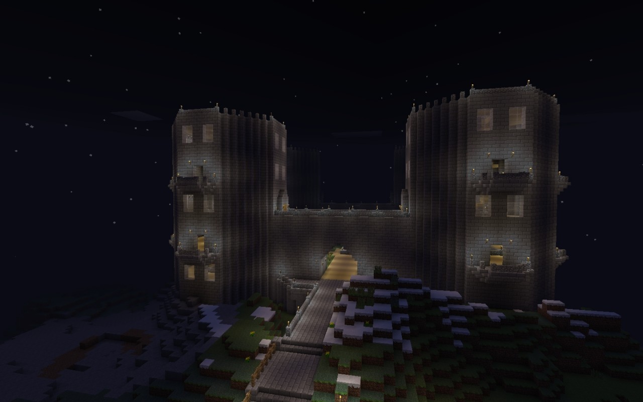 A map with 4 castles Minecraft Map