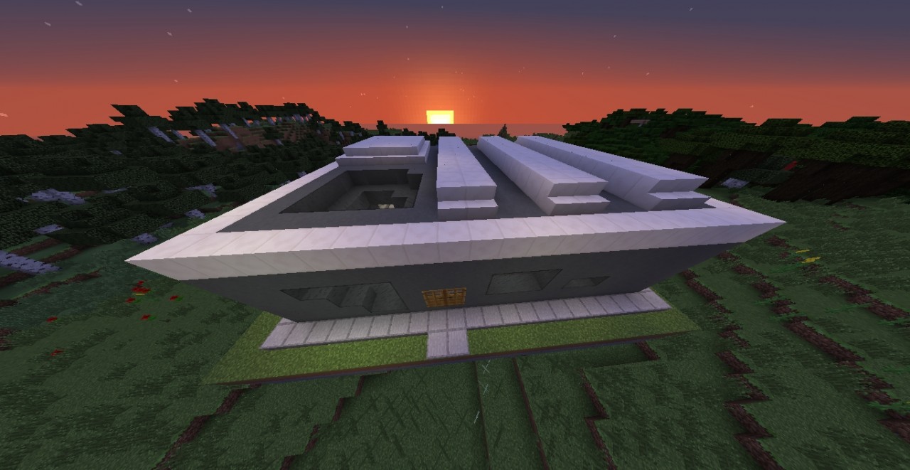 Schematic Collection: Modern House "Corenete" No.1 Minecraft Map