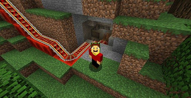 snapshot 14w28a epic minecart track Minecraft Map