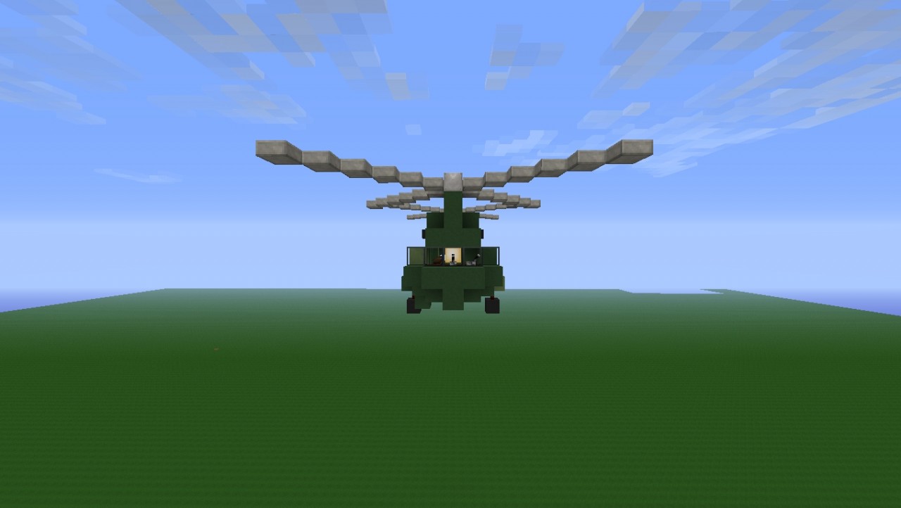 Boeing CH-47 Chinook [Helicopter] by CaptainCarlo Minecraft Map