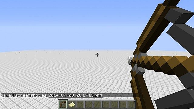 Fireball Bow command block use a 1.8 snap shot Minecraft Map