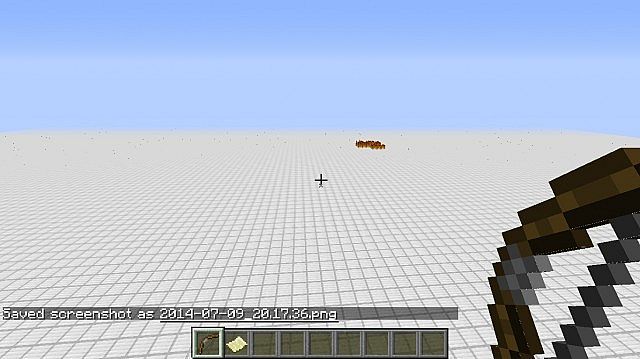 Fireball Bow command block use a 1.8 snap shot Minecraft Map
