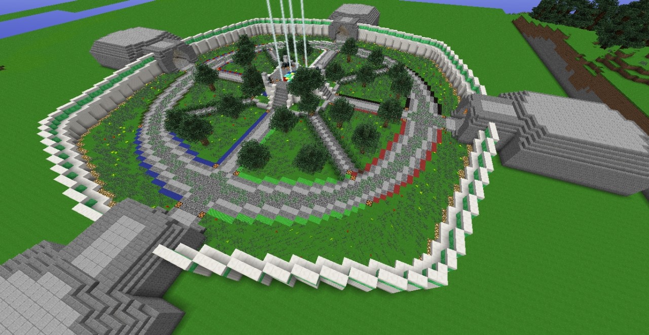 Free Spawn For A Small Hub Server (or regular server) Minecraft Map