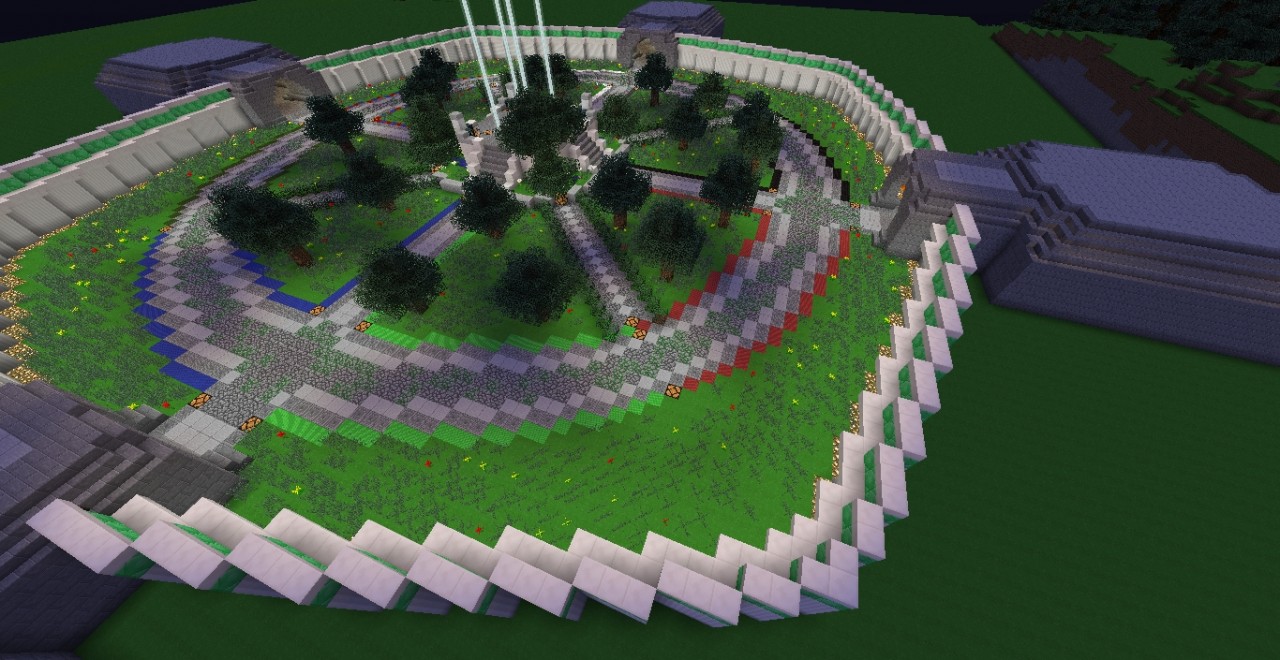 Free Spawn For A Small Hub Server (or regular server) Minecraft Map
