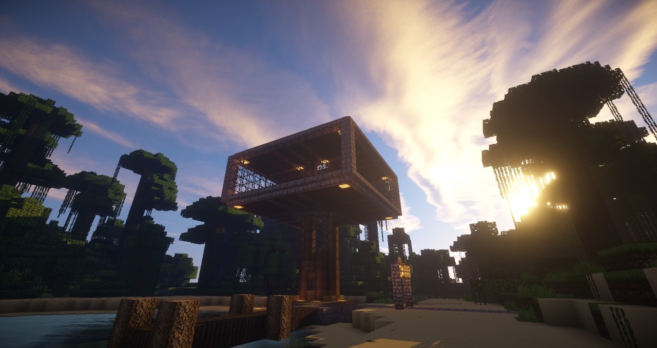 waterfront home Minecraft Project