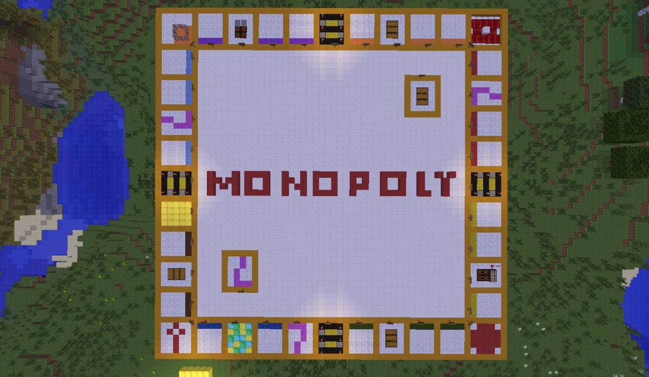 monopoly Minecraft Map