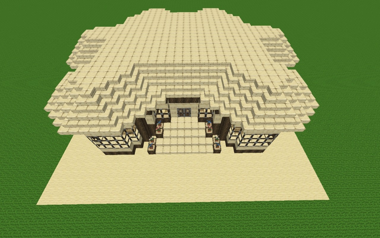 Sandstone Mansion Minecraft Map