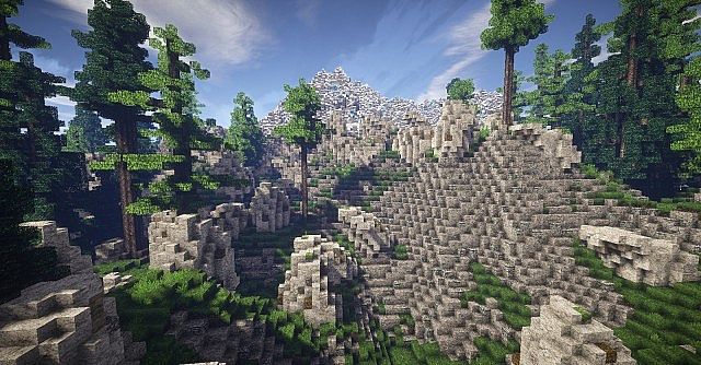 Boulder Mountain Map Minecraft Map