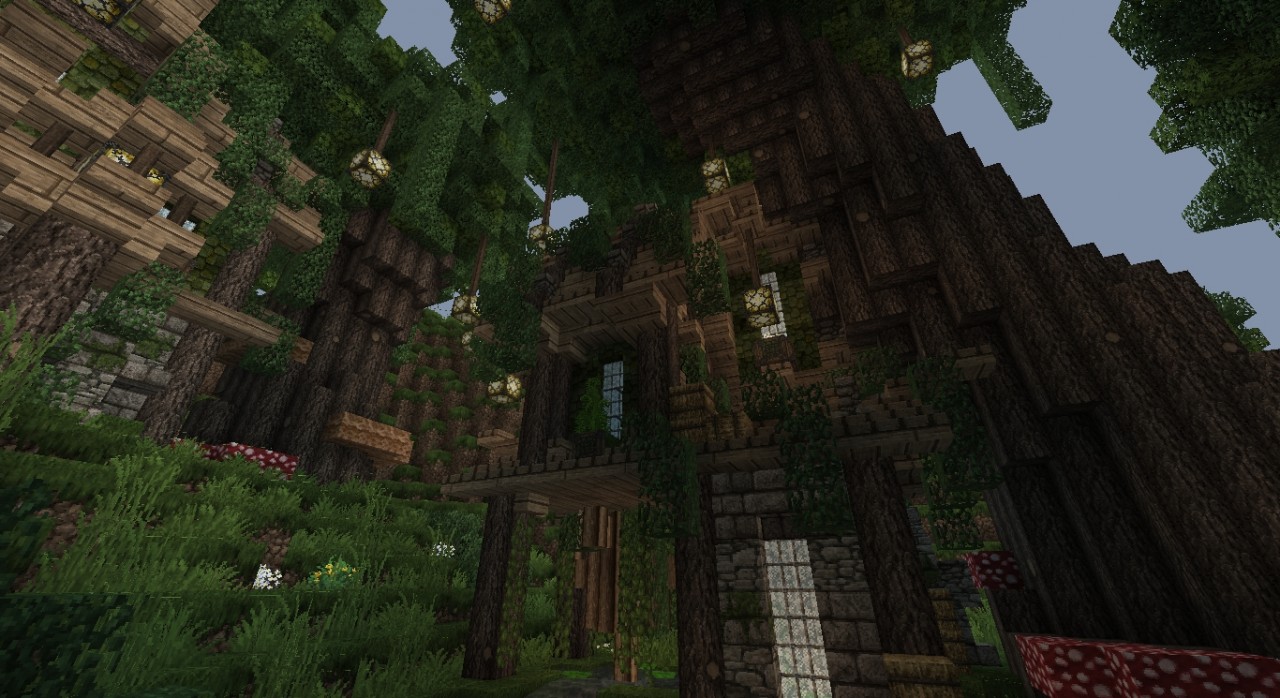 Ke'raan ~ An Elven Village Minecraft Map
