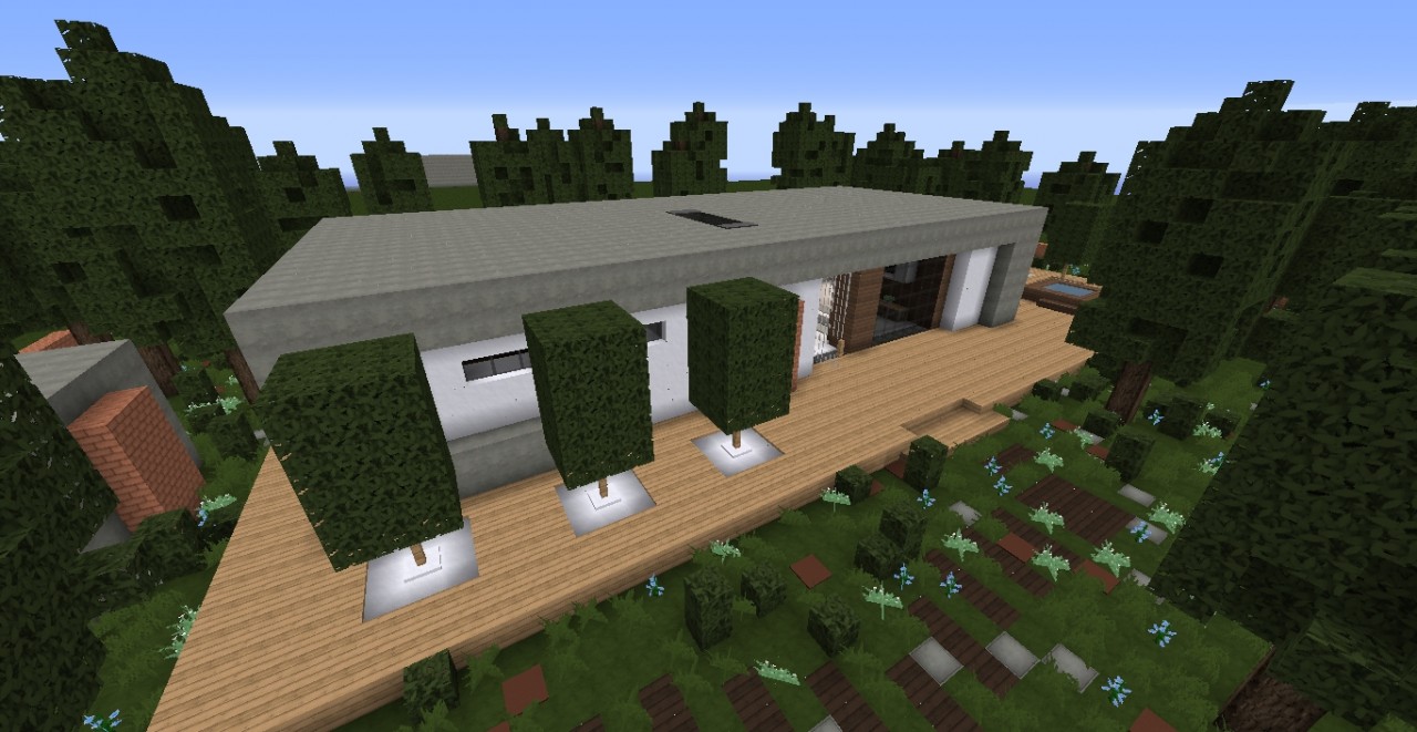 ::Lilac:: A Modern House Minecraft Map