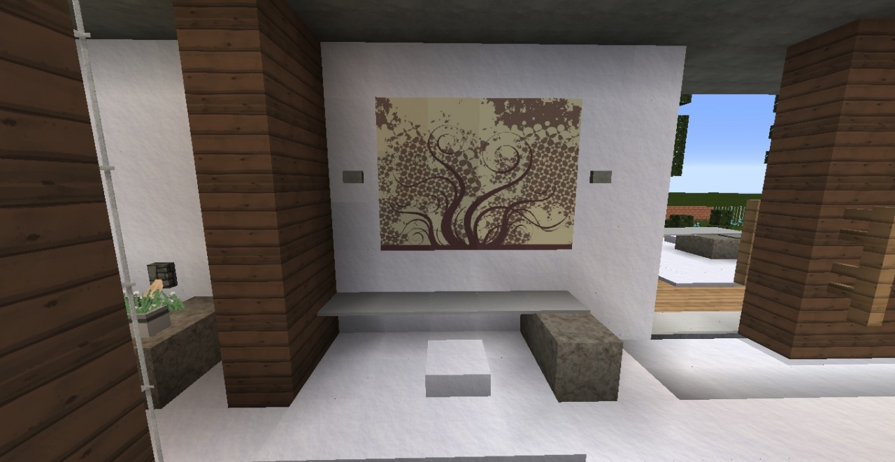 ::Lilac:: A Modern House Minecraft Map